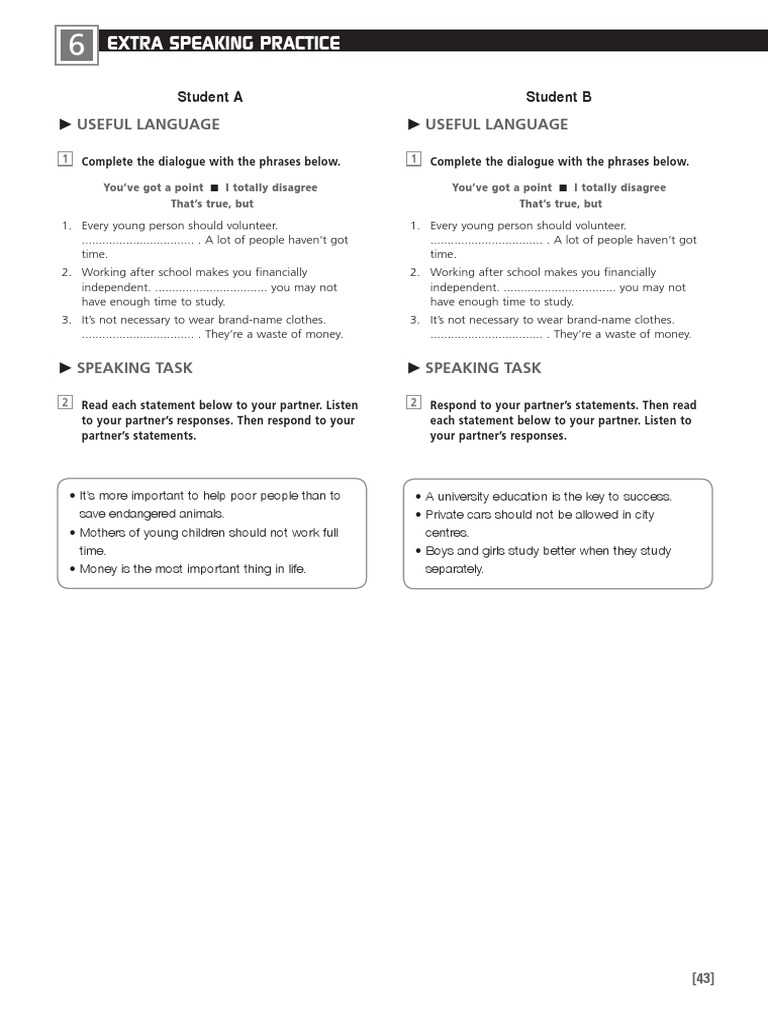 UNED - ExtraMaterial - Module6 SPEAKING PDF | PDF | Linguistics | Communication