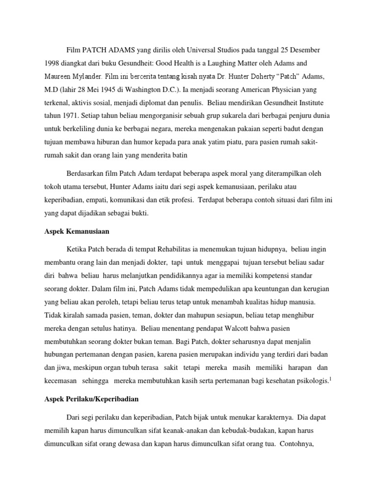 Patch Adam | PDF