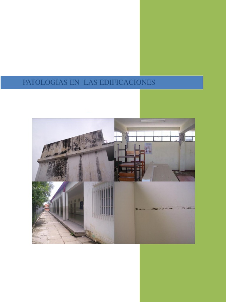 04 Patologias en Las Edificaciones | PDF | Temblores | Hormigón