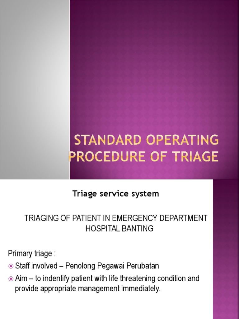 Triage | PDF