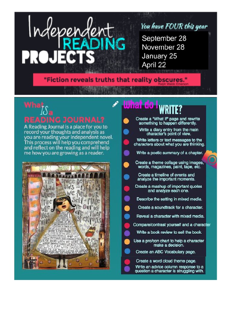 Reading Journal Table of Contents 1 | PDF