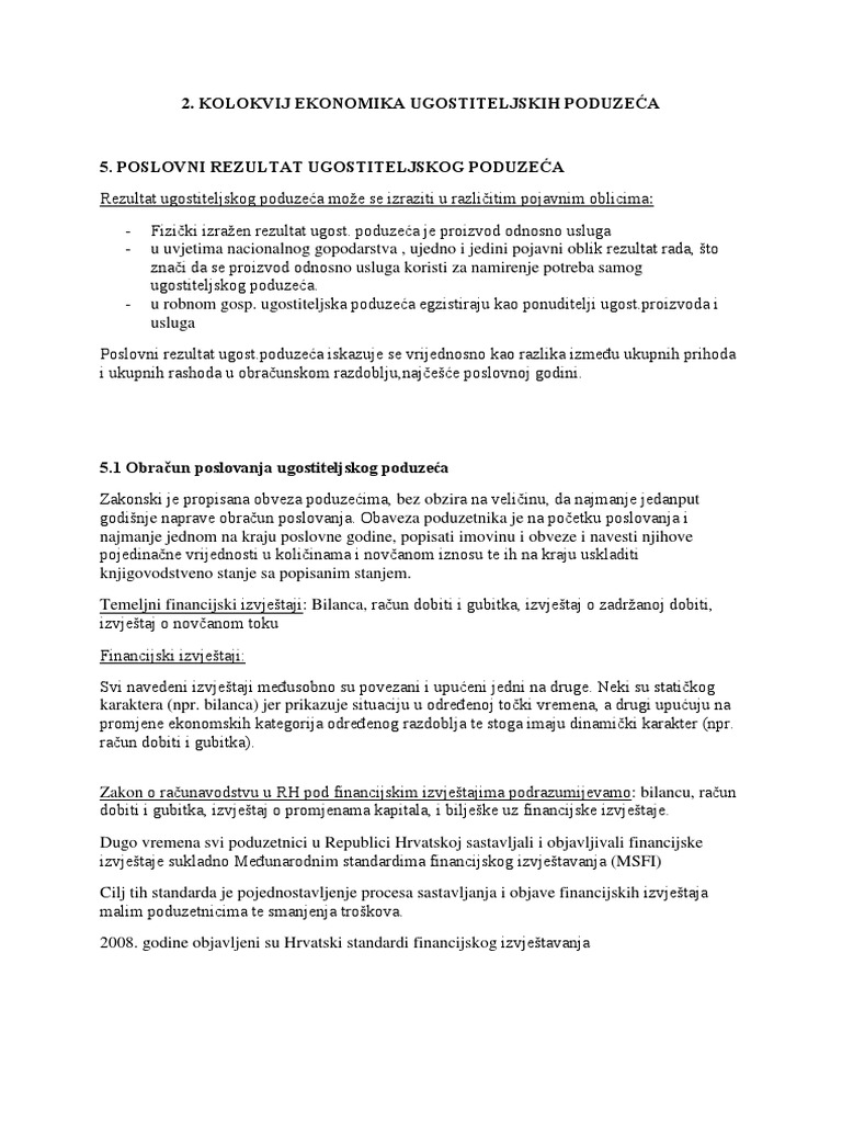 Kolokvij Skripta | PDF