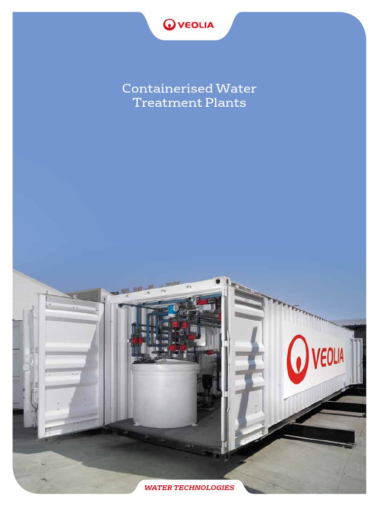 Veolia Containerised WTP Brochure | PDF | Water Purification | Water ...