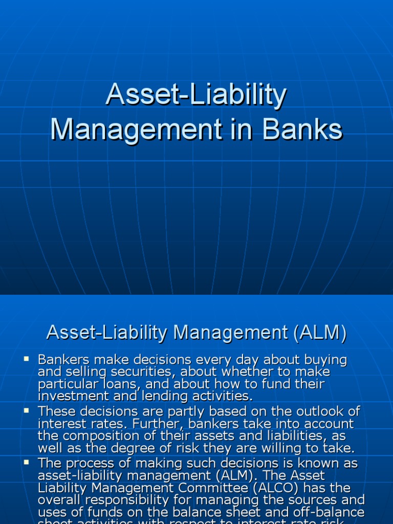 Bank ALM & Liquidity Strategies | PDF | Bond Duration | Market Liquidity