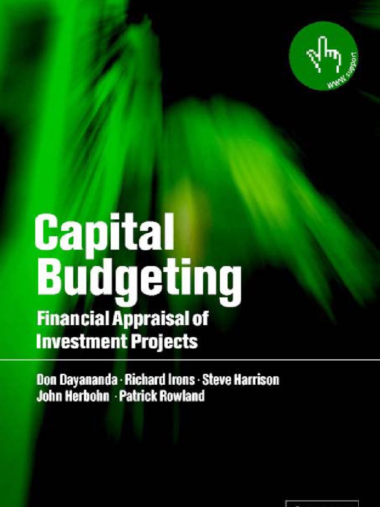 052181782X | PDF | Net Present Value | Capital Budgeting