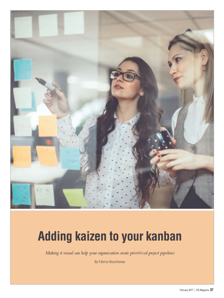 Adding Kaizen To Your Kanban | PDF | Lean Manufacturing | Business Process
