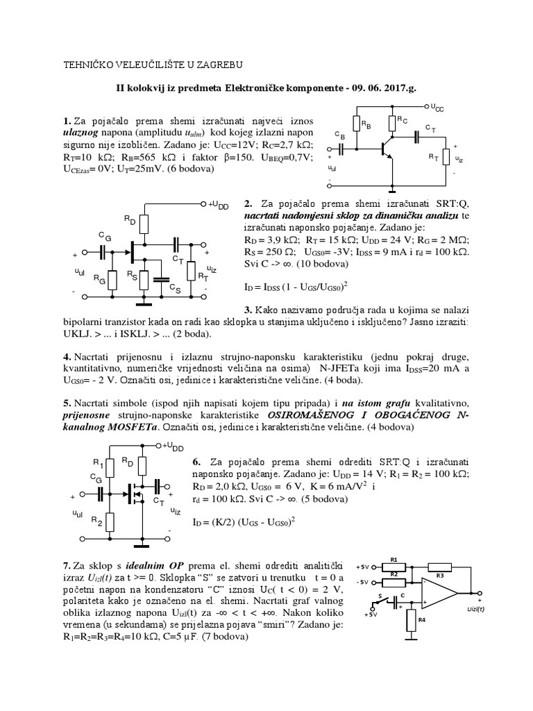 Elektroničke Komponente | PDF
