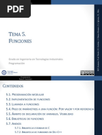 Clase.09.Ejercicios Tema5 Enunciados | PDF | Prueba (evaluación) | Función (Matemáticas)