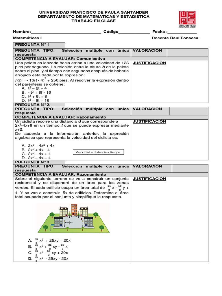 Álgebra I | PDF | Enseñanza de matemática