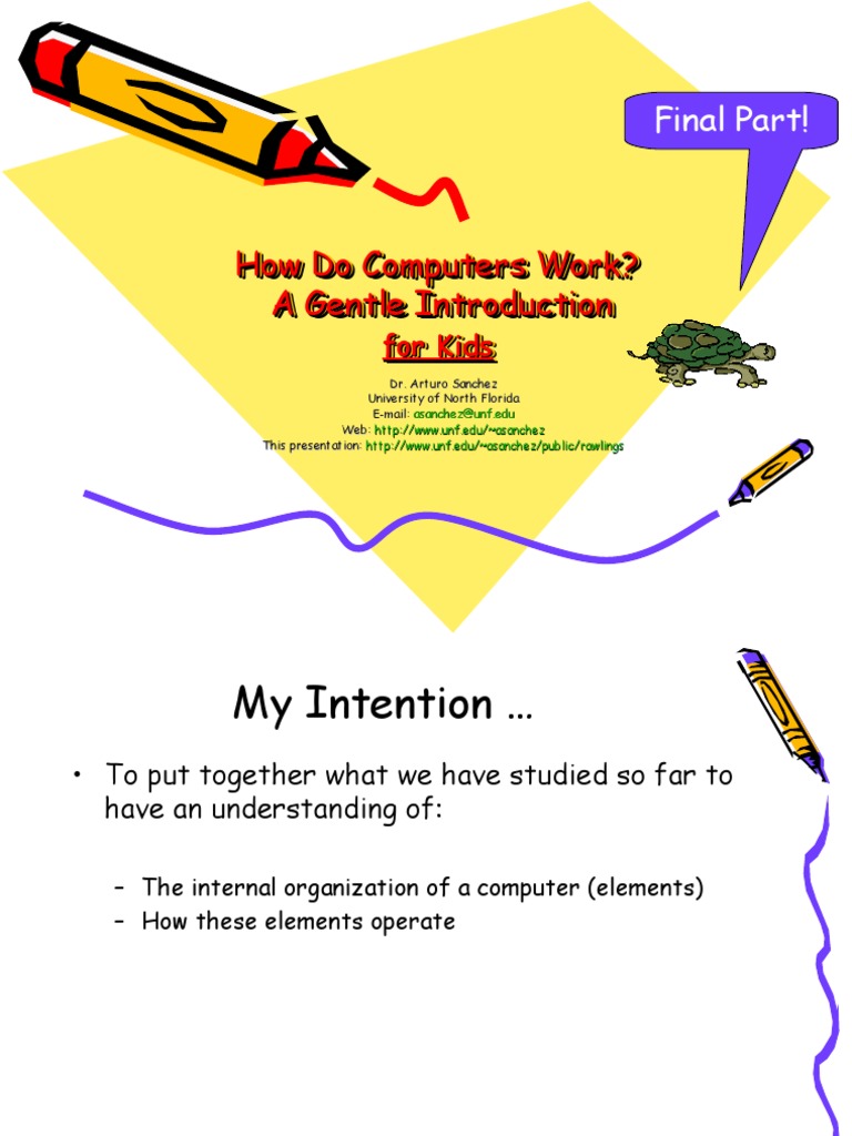 How Do Computers Work? A Gentle Introduction | PDF | Computer Data ...