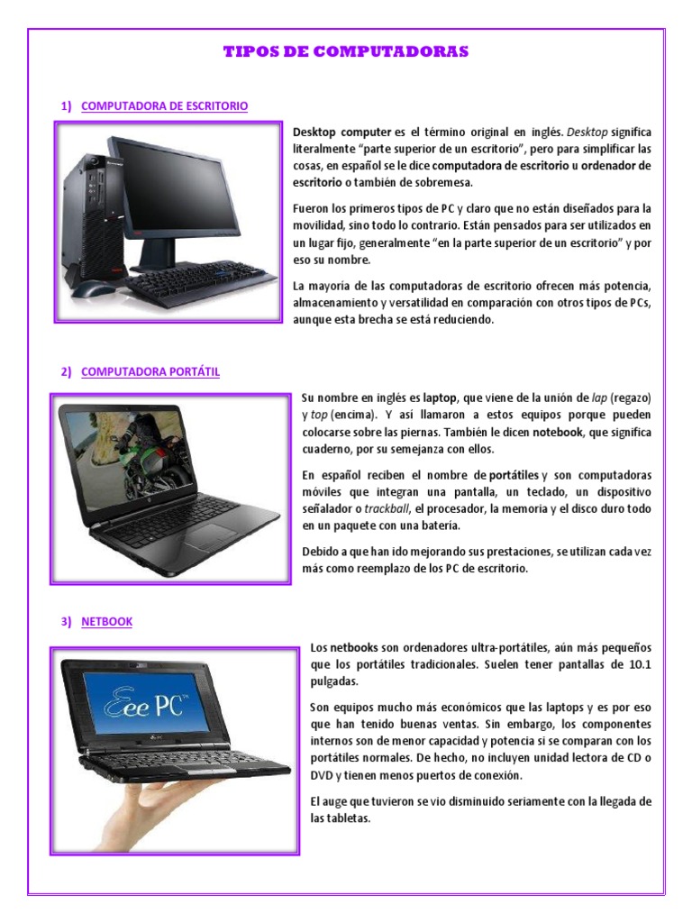 Tipos de Computadoras | Asistente personal digital | Tableta