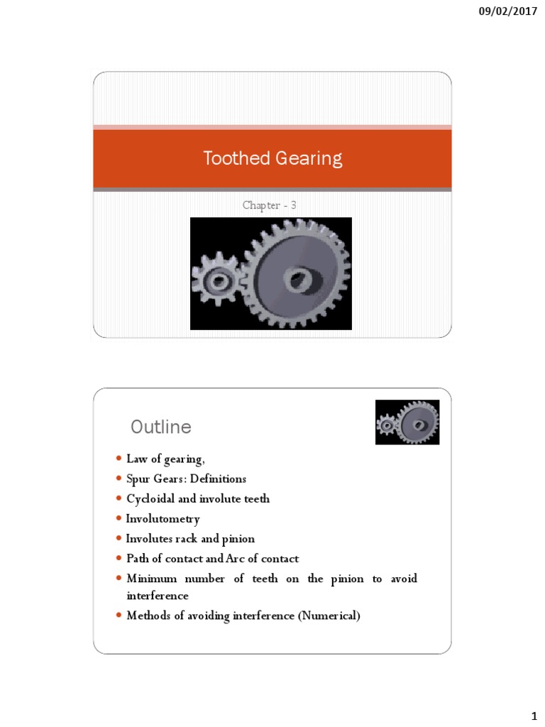 Toothed Gearing | PDF | Gear | Classical Mechanics