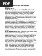 A. Labor Code, Art 82 - 90 | PDF | Overtime | Employment