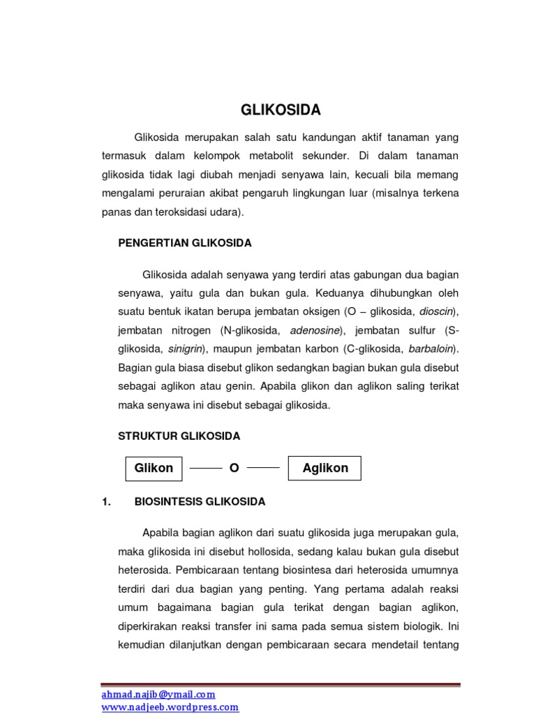 Glikosida | PDF