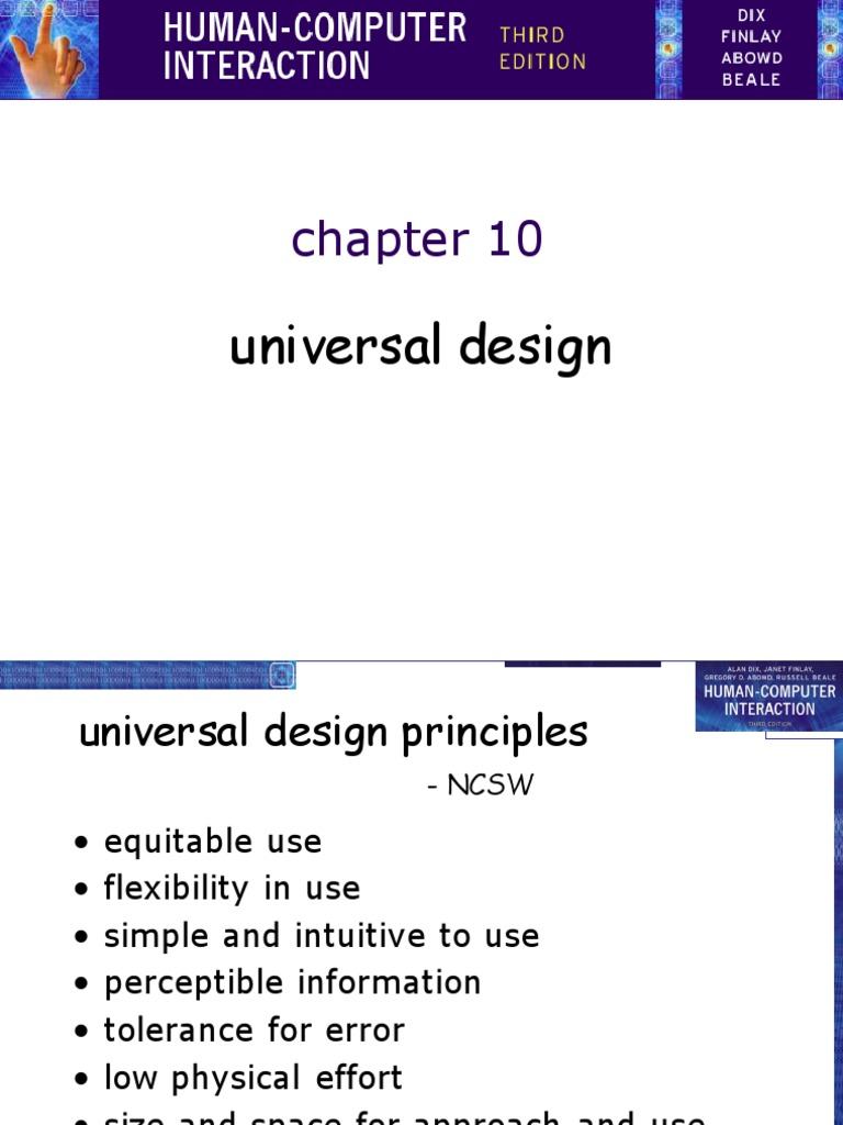 HCI Lecture 8 Chp10 | PDF | Speech | Perception