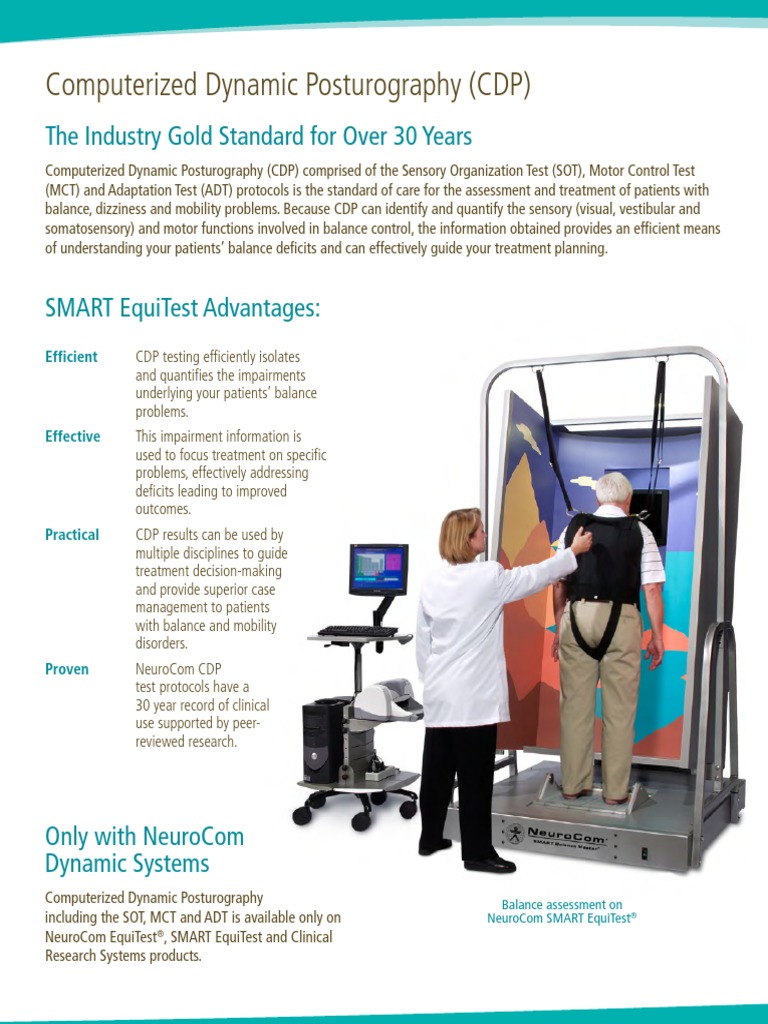 Computerized Dynamic Posturography (CDP) | Balance (Ability) | Health Care