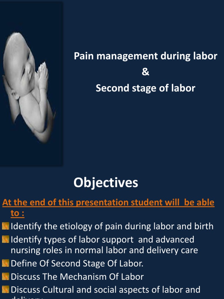 Pain Management During Labor & Second Stage of Labor | Download Free ...