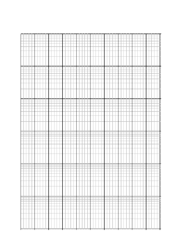 Semi Log Graph Paper | PDF