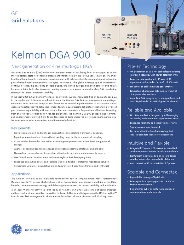 Dga 900 A4 | PDF | Reliability Engineering | Electrical Grid