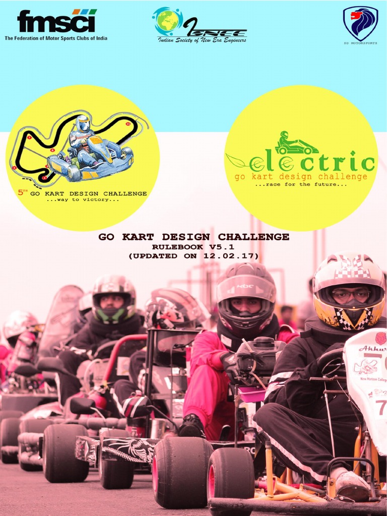 5 Go Kart Design Challenge (IC & Electric) | PDF | Steering | Engines