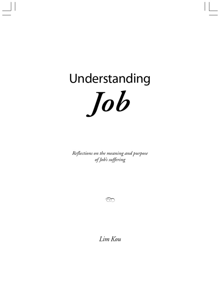 Understanding Job | PDF | Book Of Job | Satan