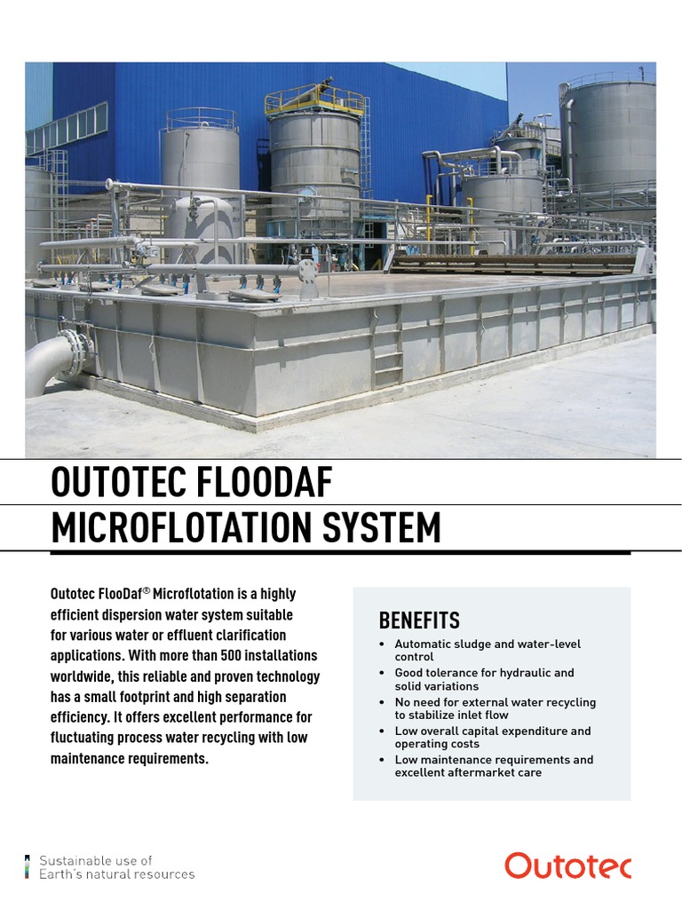 Ote Floodaf Microflotation System en | PDF | Environmental Engineering ...