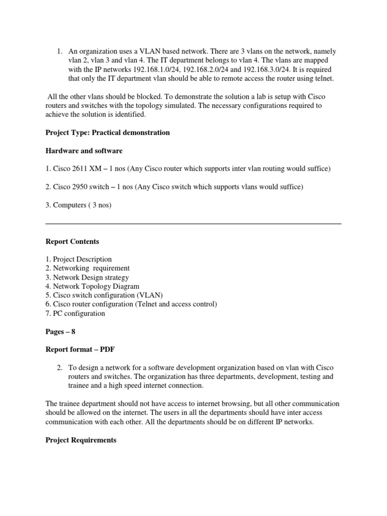 Project of Networking | PDF | Computer Network | Ip Address