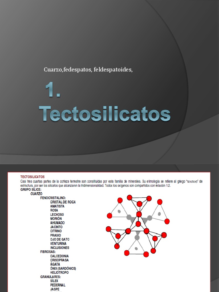 Tectosilicatos 2015 Tica | PDF | Ciencia y matemáticas
