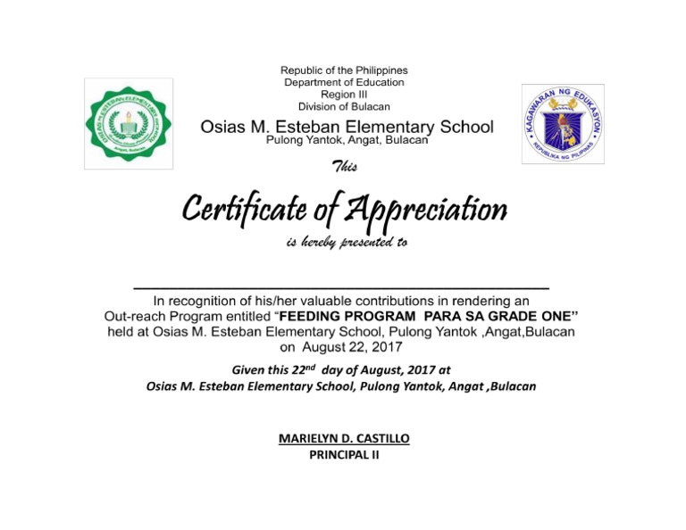 Cert Feeding Program | PDF