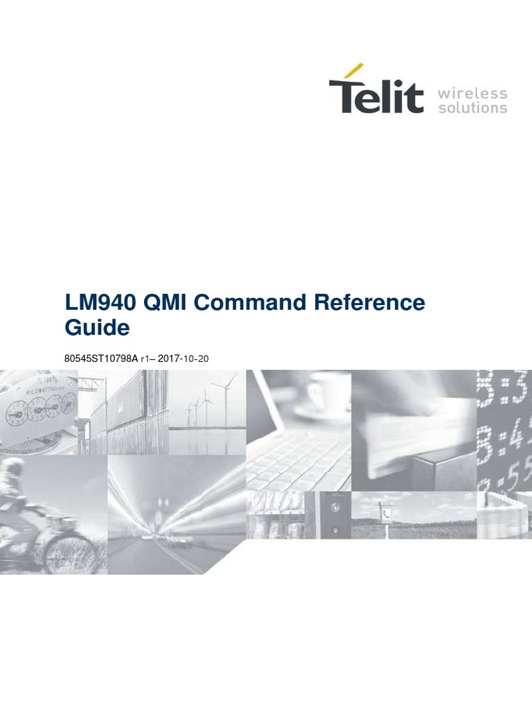 Telit LM940 QMI Command Reference Guide r1 | PDF | License | Copyright