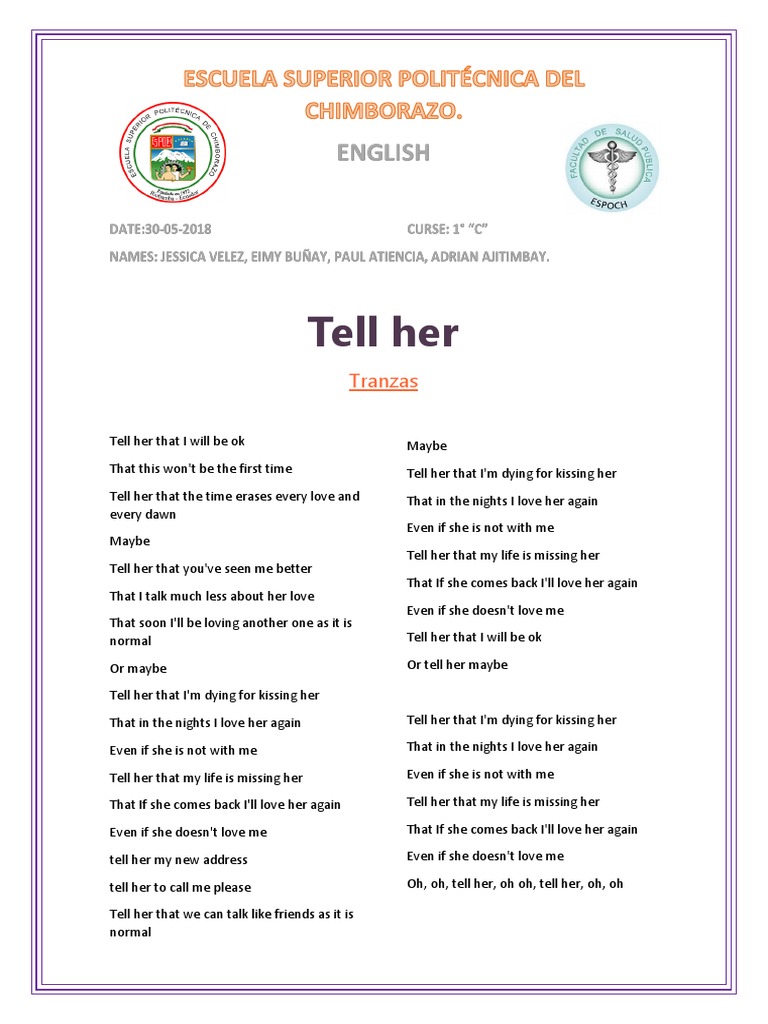 Ingles Cancion | PDF