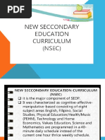National Elementary School Curriculum | PDF | Career & Growth | Wellness