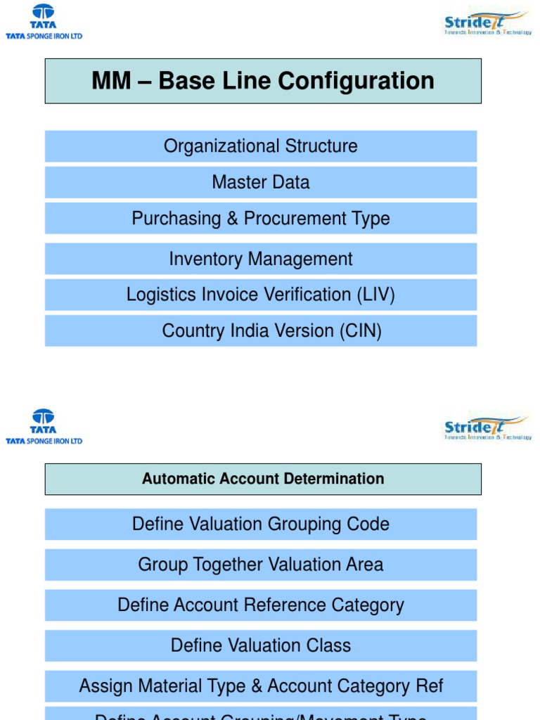 SAP MM Configuration Guide | PDF | Valuation (Finance) | Market (Economics)
