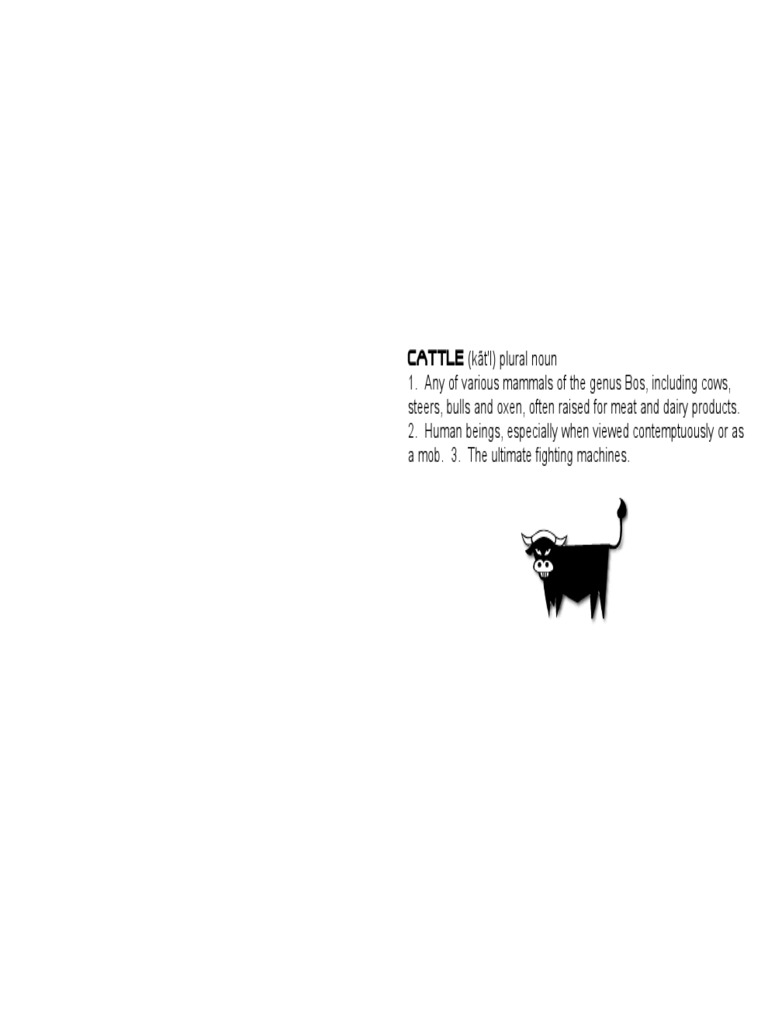 Battle Cattle 2E PDF | PDF | Cattle | Bovines