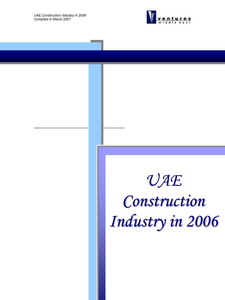 UAE Construction Employment Overview 2006 | PDF | Dubai | United Arab ...