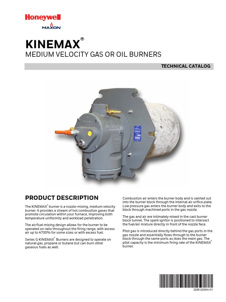 Jual burner Maxon KINEMAX® Medium Velocity | Furnace | Combustion