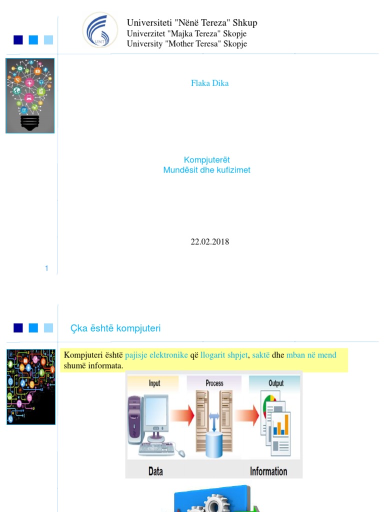 Kompjuteret Flaka Dika | PDF
