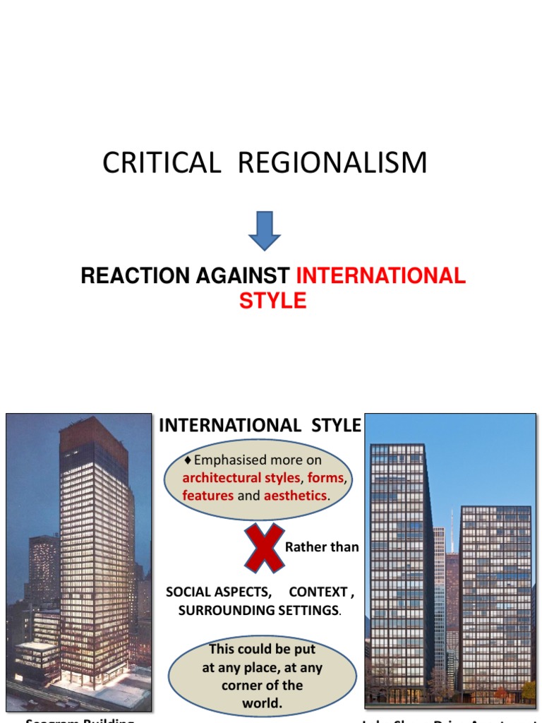 Critical Regionalism