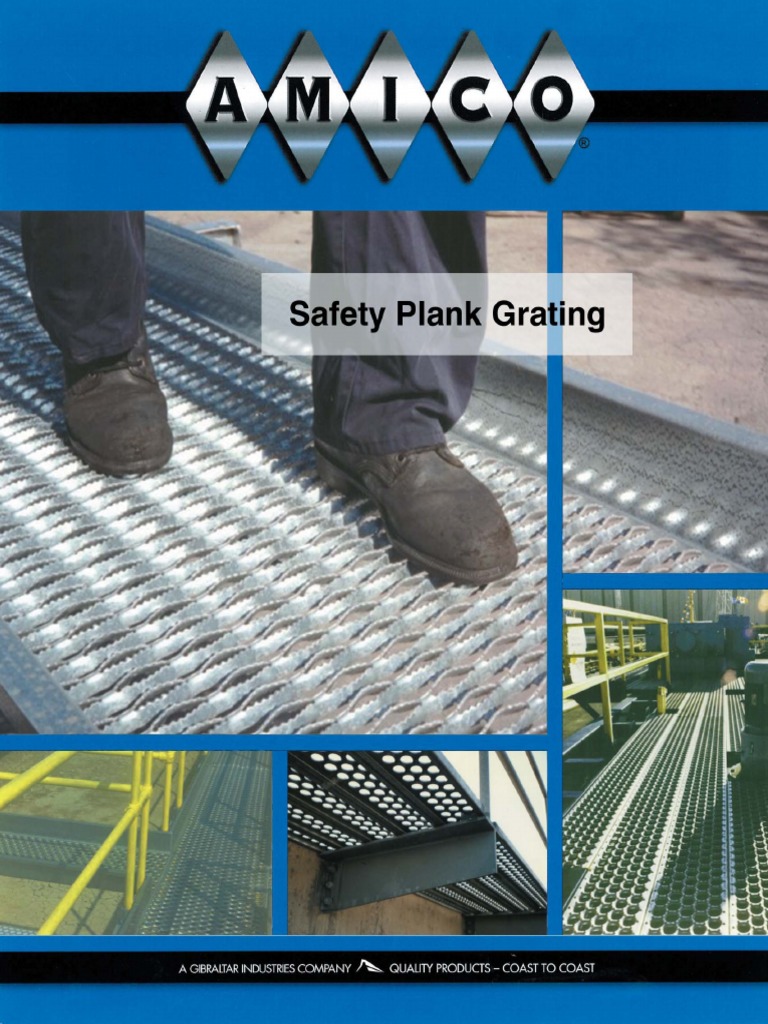 Safety Grating Catalog | PDF | Sheet Metal | Stainless Steel