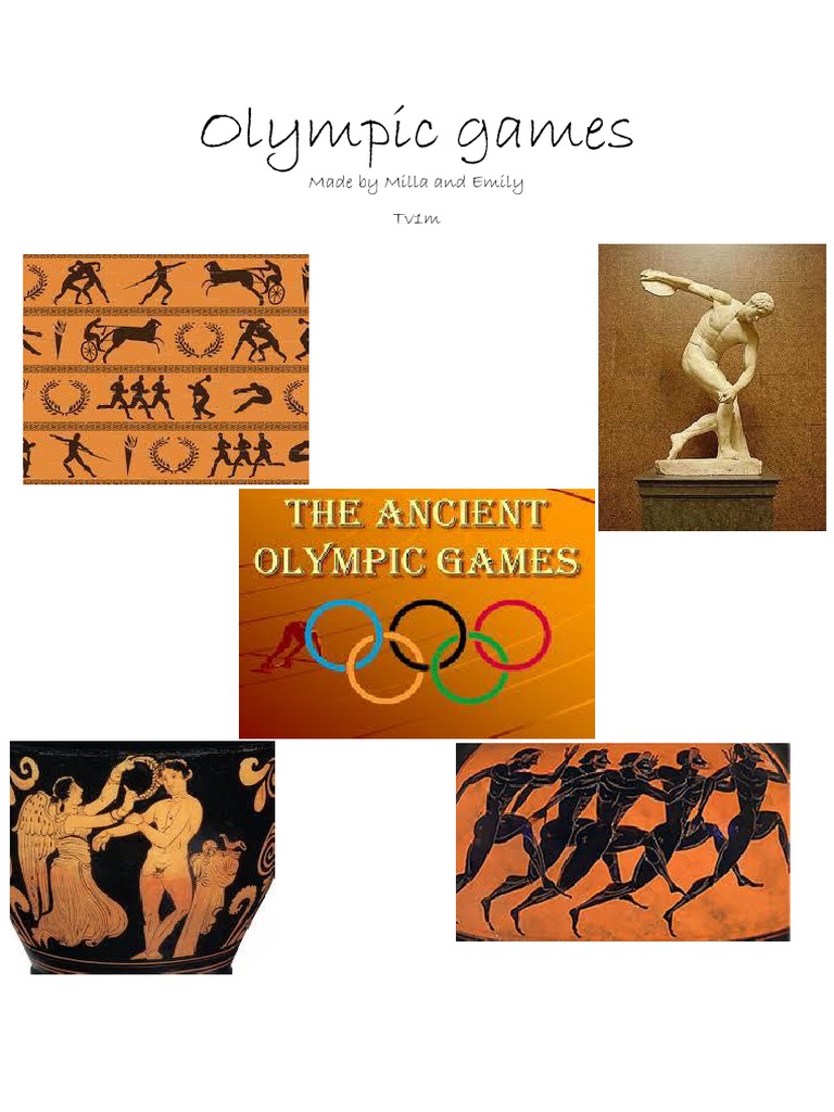 Olympic Games | PDF | Ancient Greek Religion