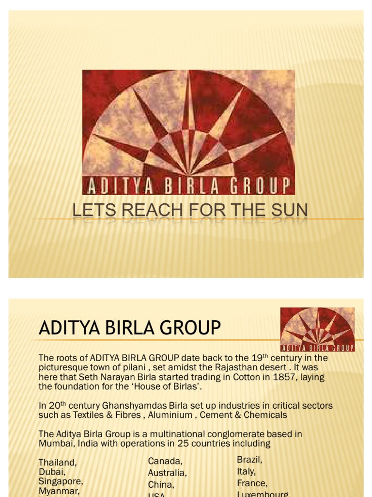 Aditya Birla | PDF | Business