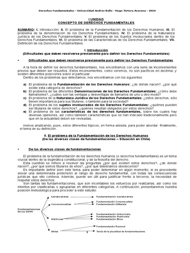 Conceptos Clave de Derechos Fundamentales | PDF | Derechos | Derechos ...