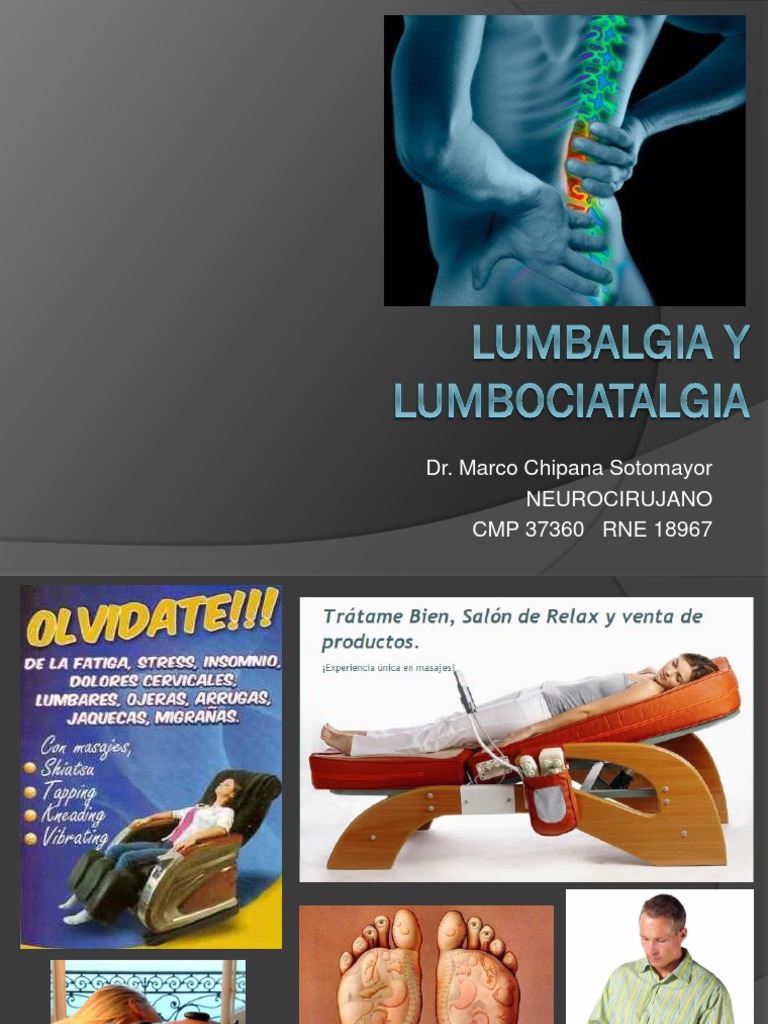 Lumbalgia y Lumbociatalgia1 | Dolor lumbar | Medicina CLINICA
