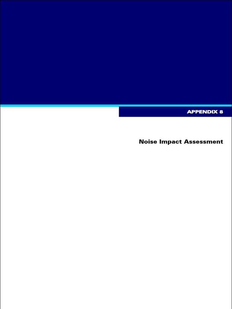 Orica Kurri ANE Appendix-8 Noise | PDF | Road | Noise