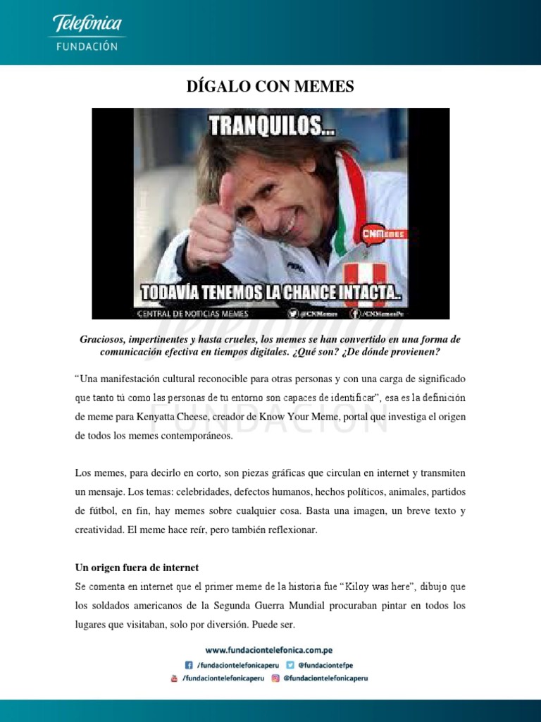 Digalo Con Memes | PDF | Internet | Pinturas