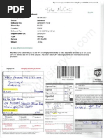 Courier Declaration Format For Non Commercial Value | PDF