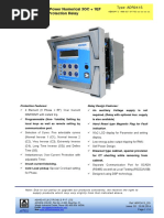 Voltage Monitoring Series SM 800: DMS110 DMS120 DMA220 | PDF | Relay ...