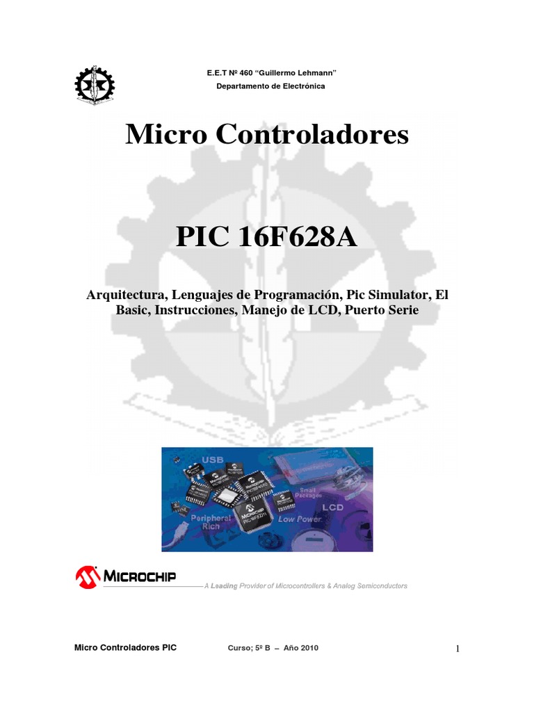 MicroControladores PIC PDF | PDF | Microcontrolador | Unidad Central de ...