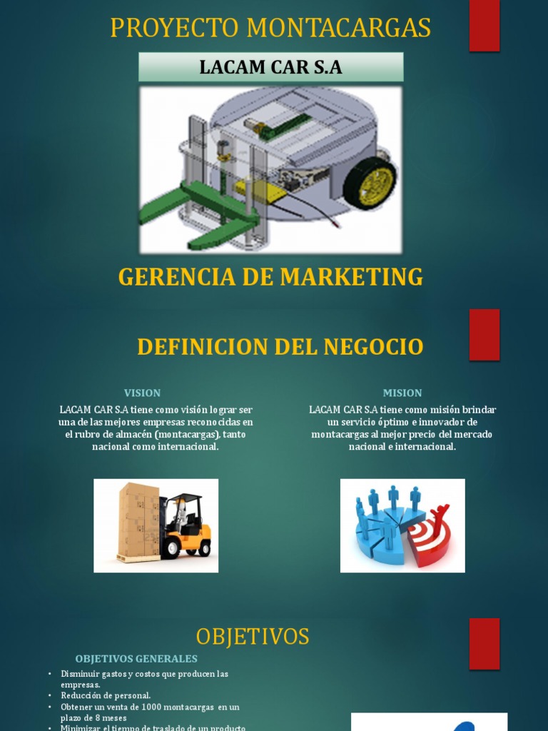 Proyecto Final Montacargas | PDF | Marketing | Producto (Negocio)