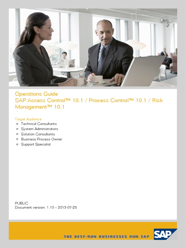 SAP Access Control™ 10.1 - Process Control™ 10.1 - Risk Management™ 10 | PDF | Backup | Databases